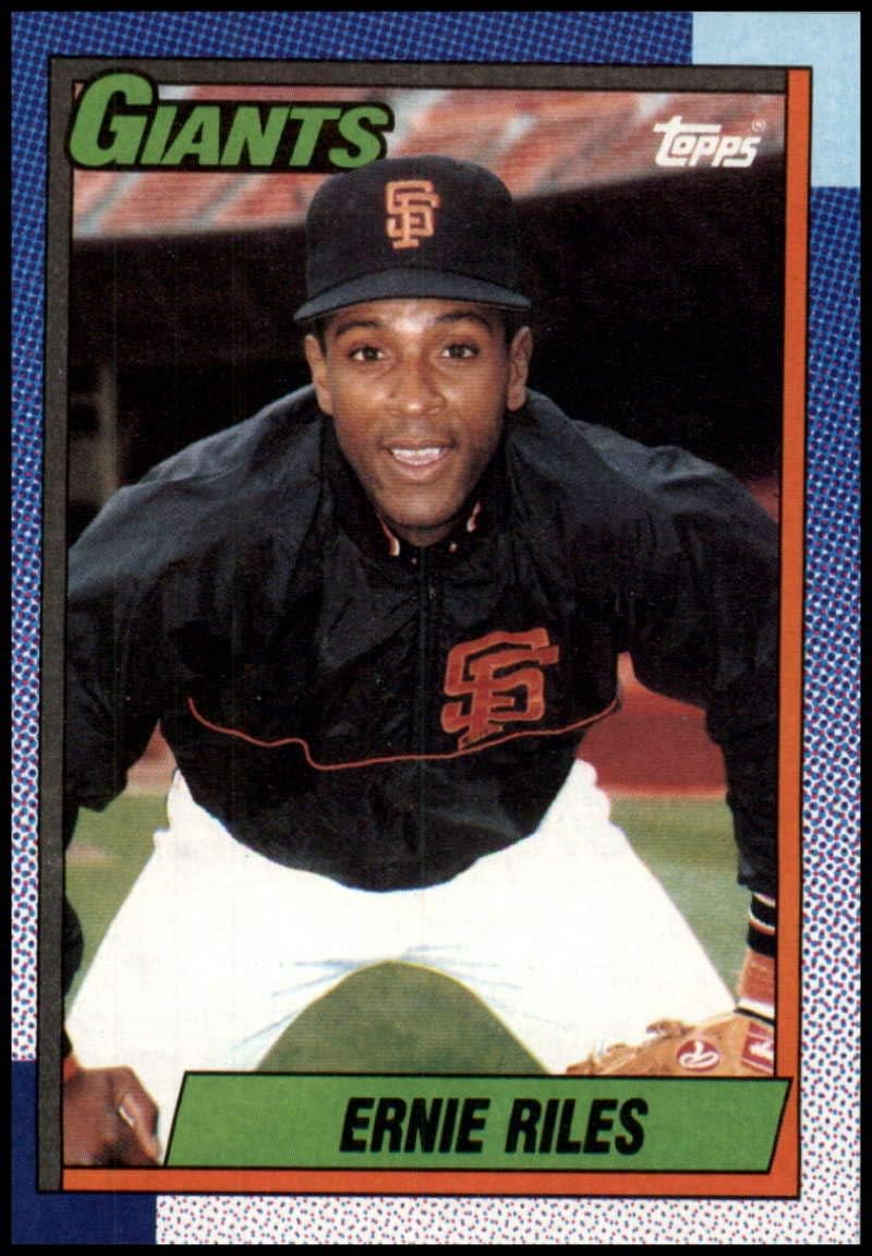 Amazon.com: 1990 Topps Baseball #732 Ernest Riles San Francisco Giants ...