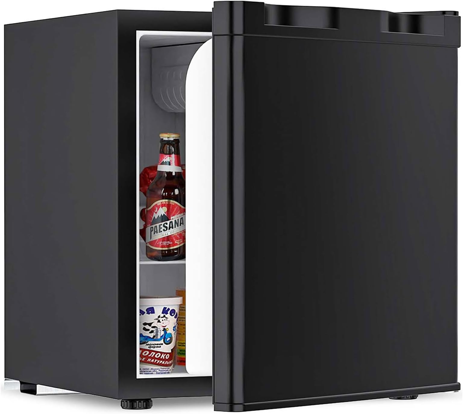 Compact Refrigerator, 48L Portable Mini Bar Fridge with Freezer ...