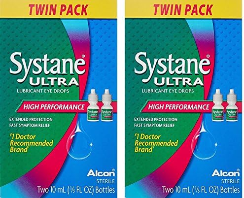 Amazon.com: Systane Ultra Lubricant Eye Drops, Artificial Tears for Dry ...