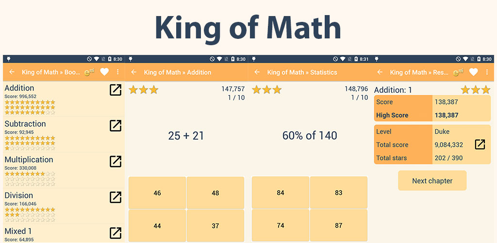 King of Math - App on Amazon Appstore