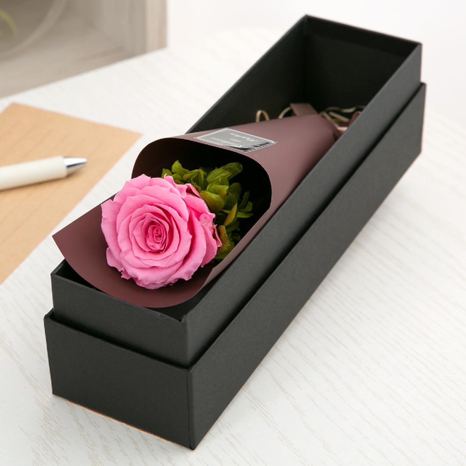 Amazon｜Ruplan プリザーブドフラワー 『Archange アルカンジュ』 (プリンセスピンク)｜プリザーブドフラワー オンライン通販