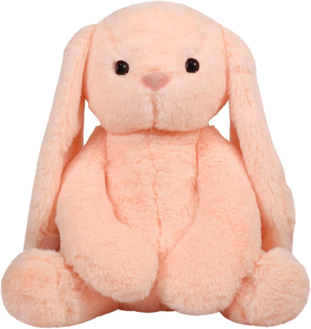 Mirada Cute Peach Bunny Soft Toy for Girls/Kids | Huggable Rabbit with ...