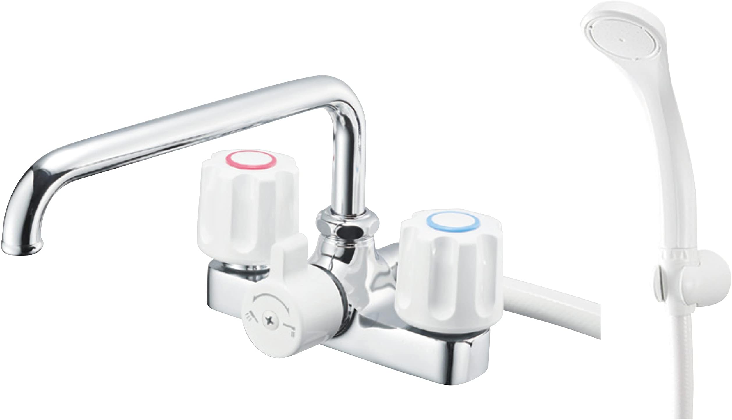 Amazon | KVK デッキ形サーモスタット式シャワー混合水栓 KF3011T | 浴室水栓