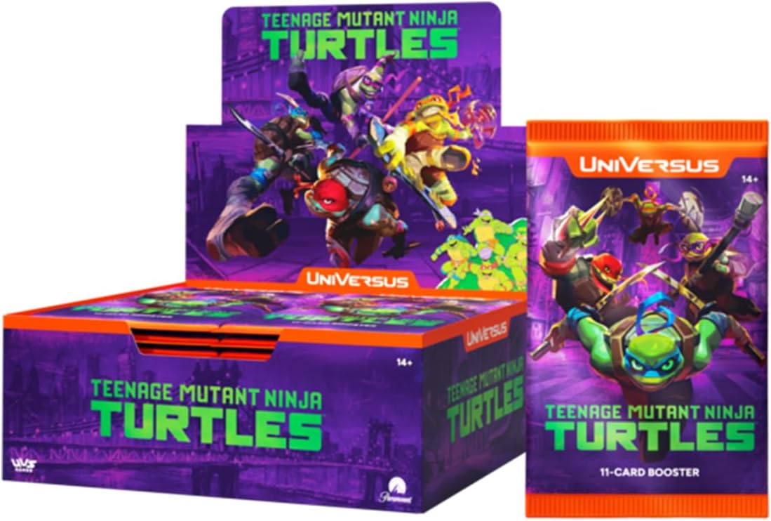Amazon.com: UniVersus: Teenage Mutant Ninja Turtles Booster Display ...