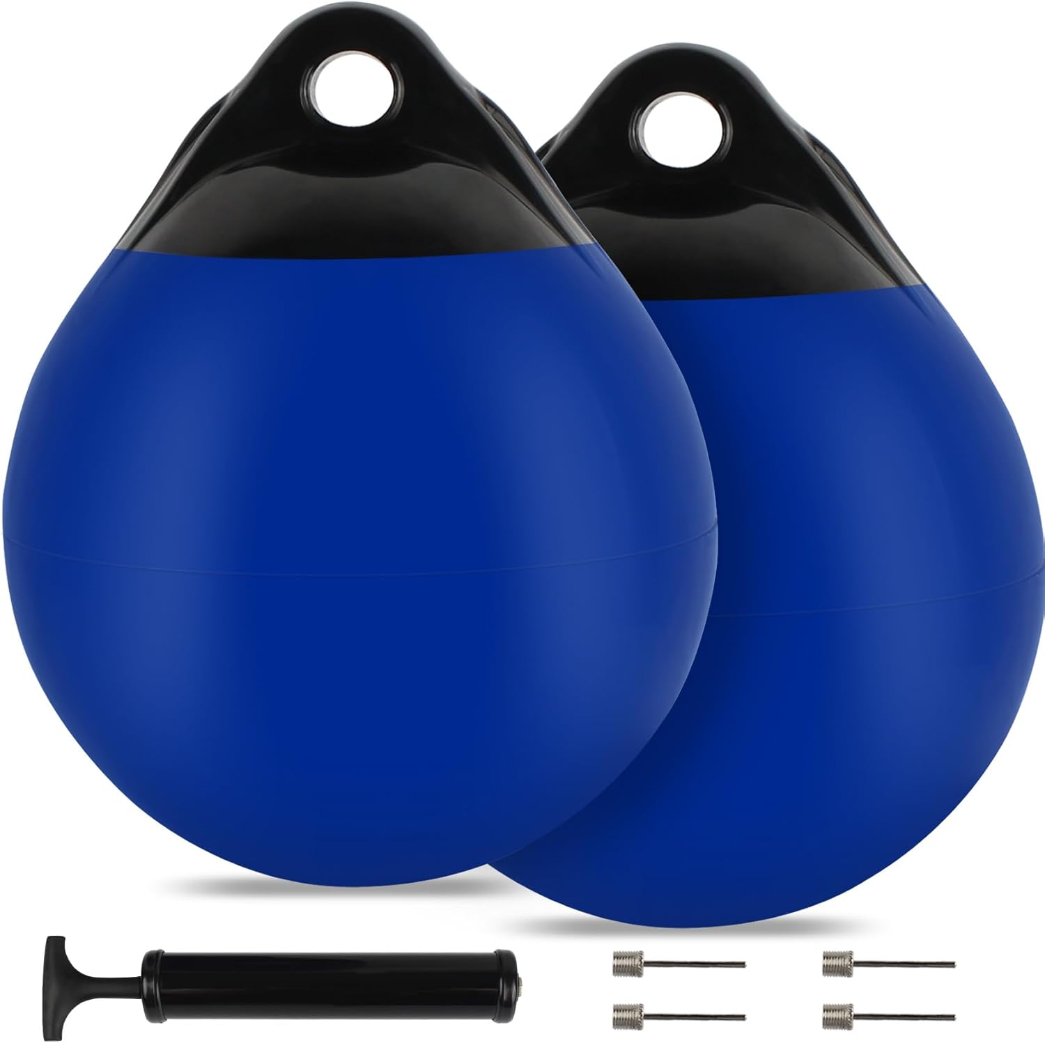 Boat Buoy Ball,10″ 12″ 15″ Dia Vinyl Inflatable Mooring Buoy with ...