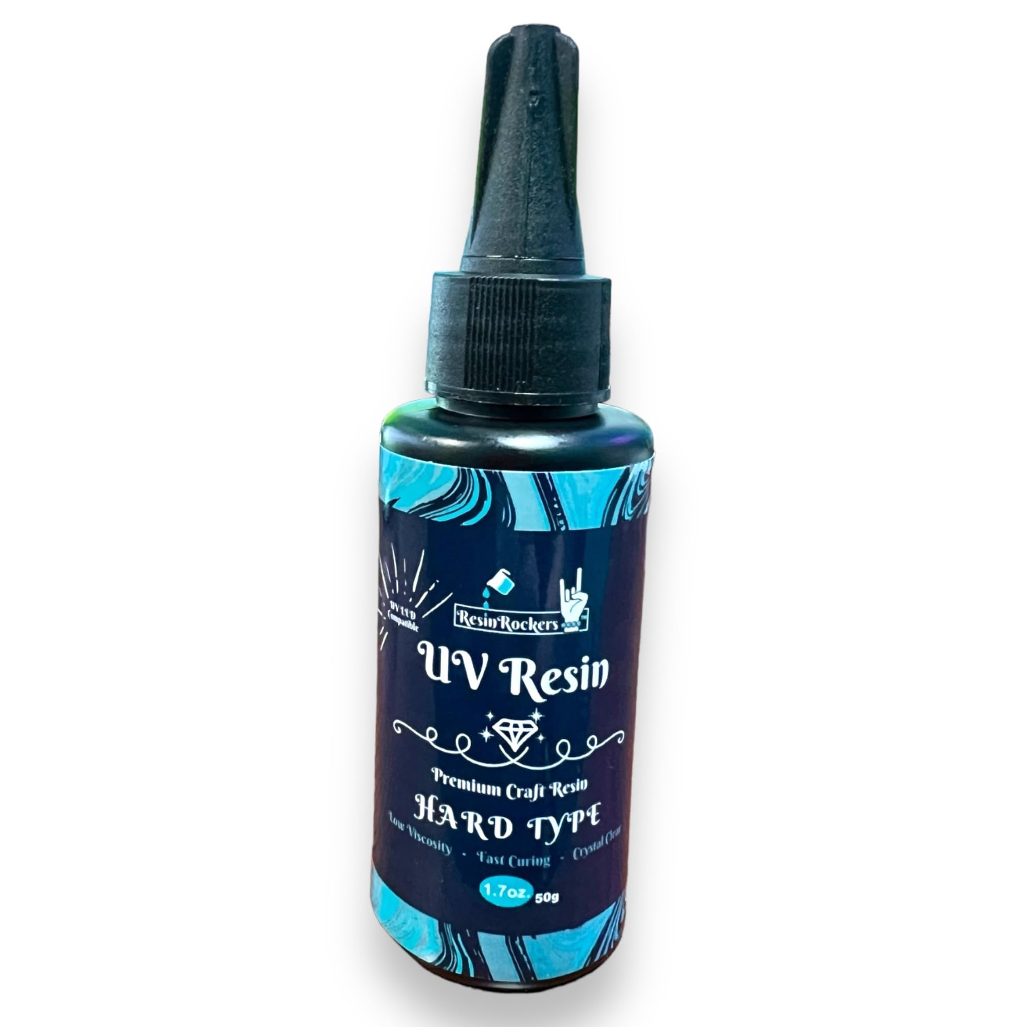 Amazon.com: Resin Rockers UV Resin - Crystal Clear, Non-Tacky, Fast ...