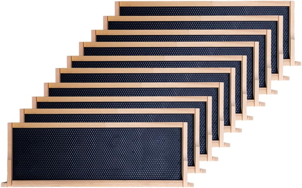 Amazon.com: POLLIBEE Medium or Super Bee Hive Frames and Wax ...