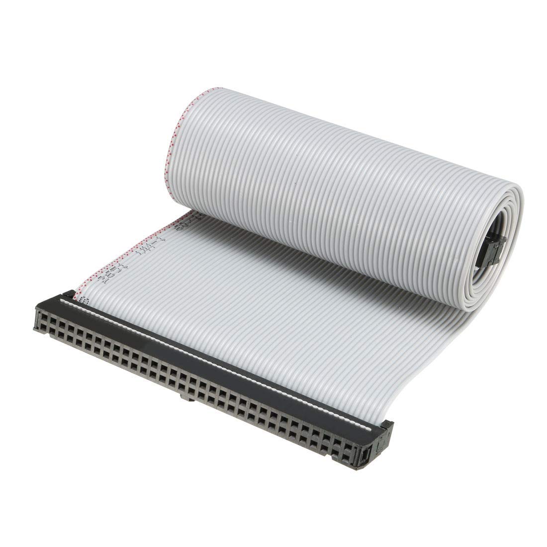 IDC 64 Pin Flat Flexible Grey Ribbon Cable 66 cm Pitch 2.54 mm, 1 Piece ...