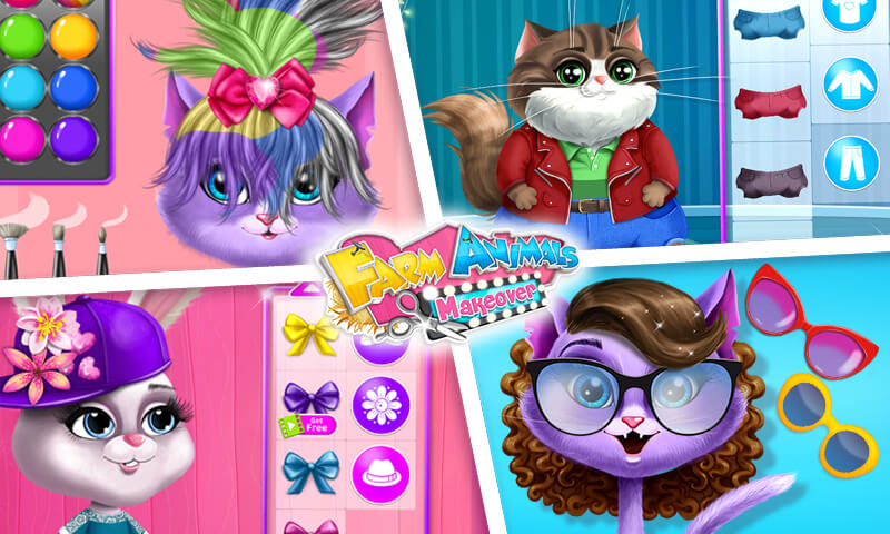 Farm Animals Makeover FULL - App on Amazon Appstore