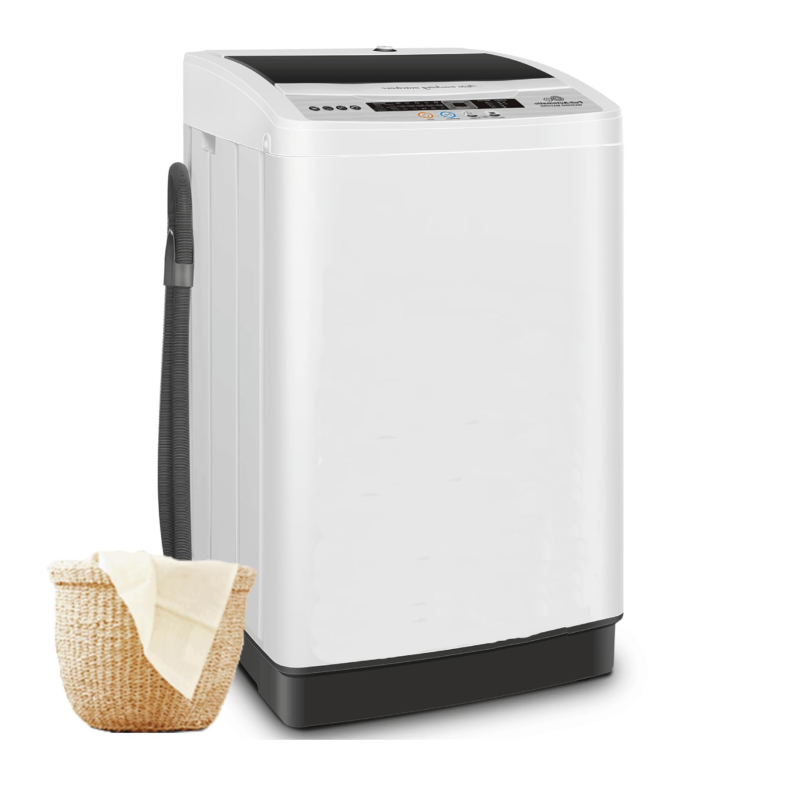Amazon.com: Nictemaw Portable Washing Machine, Full Automatic Compact ...