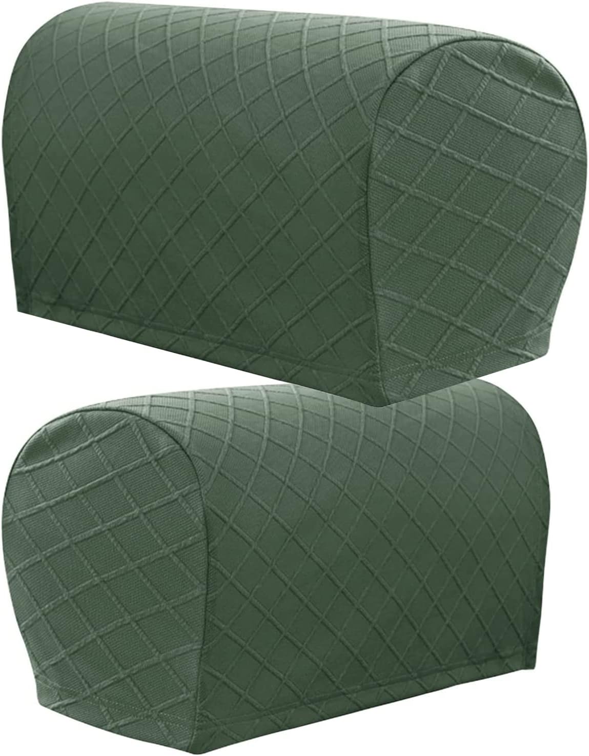 XIEHUZA 1Pair Armrest Chair Covers, Diamond pattern Arm Rest Covers Set ...