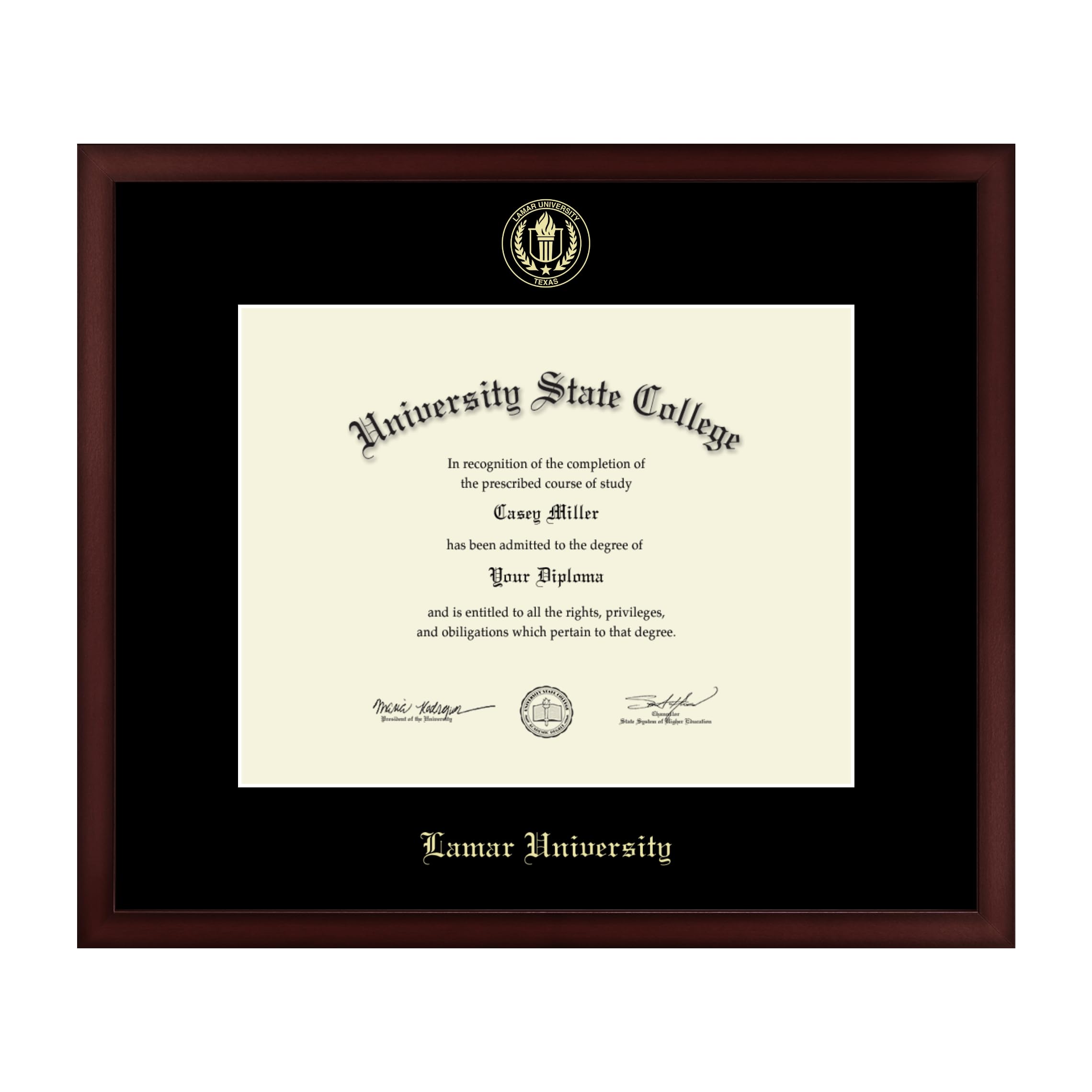 Lamar University Degree Certificate About Lamar University Lamar