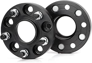 Amazon.co.jp: 2pcs 15/20mm Wheel Spacer Adapter PCD 5x114.3 CB = 67.1mm(ID = OD) Wheel Spacer ...