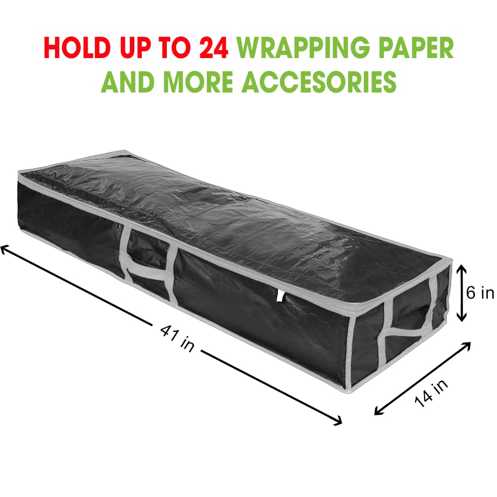 Gift Wrap Gadgets Gift Wrap Storage Wrapping Paper Storage Bins ...