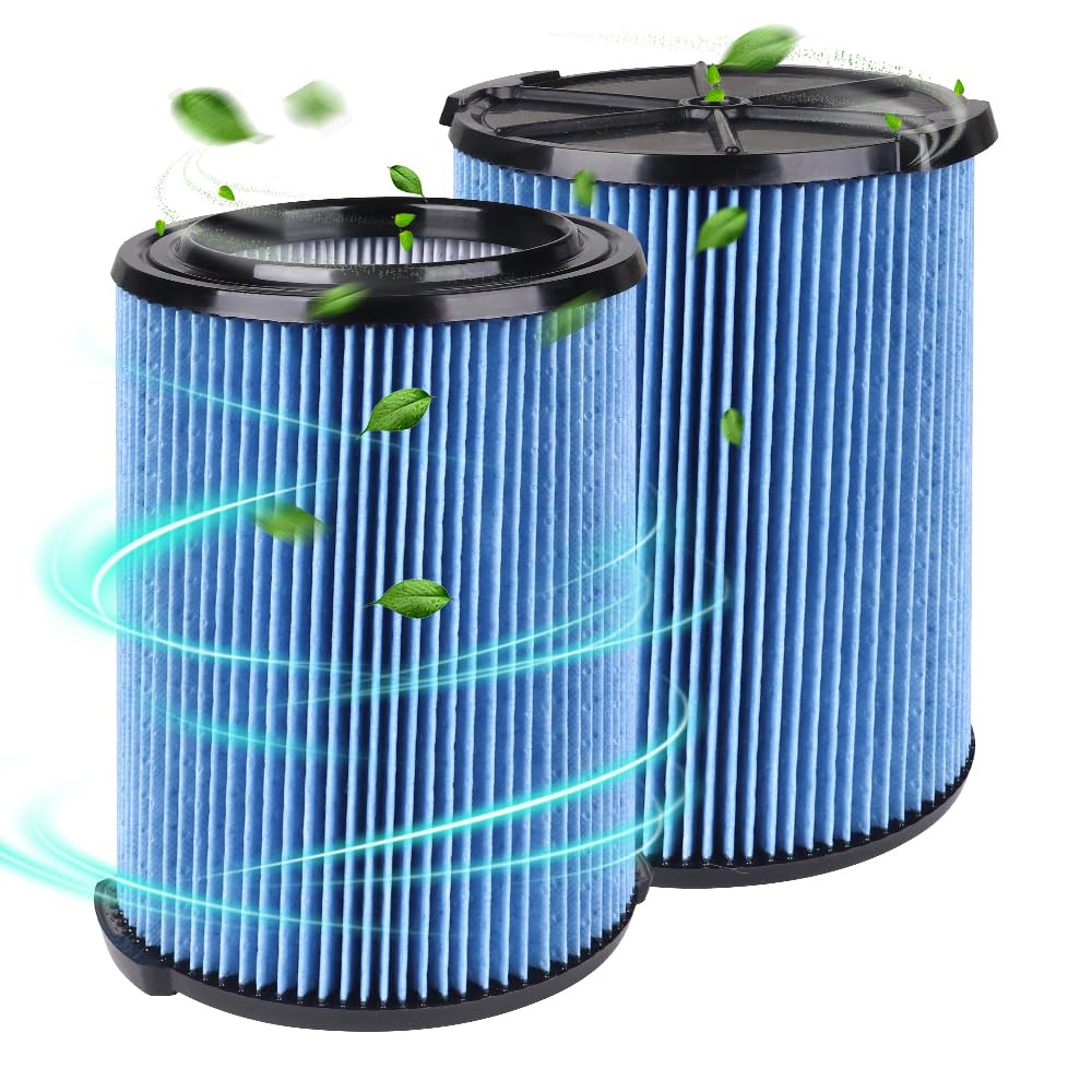 3-Layer VF5000 Replacement Filter for Ridgid Shop Vac 5-20 Gallon Wet ...