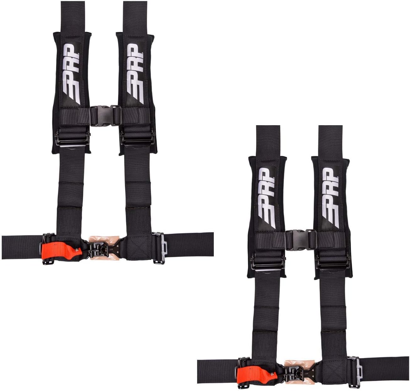 Amazon.com: PRP 3" Black 4 Point Harness SB4.3 (Set of 2) : Automotive