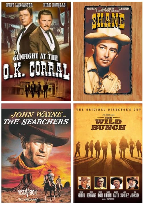 Amazon.com: 4-Film Westerns Gunfighters Collection: Gunfight at the O.K ...