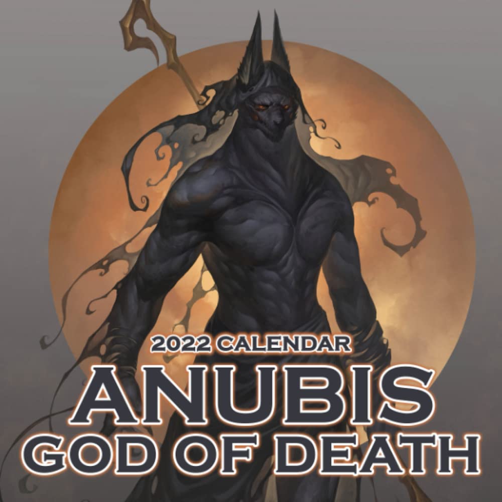 Buy Lunar 2022 Anubis God Of Death: Mysterical Drawing Anubis, Egyptian ...