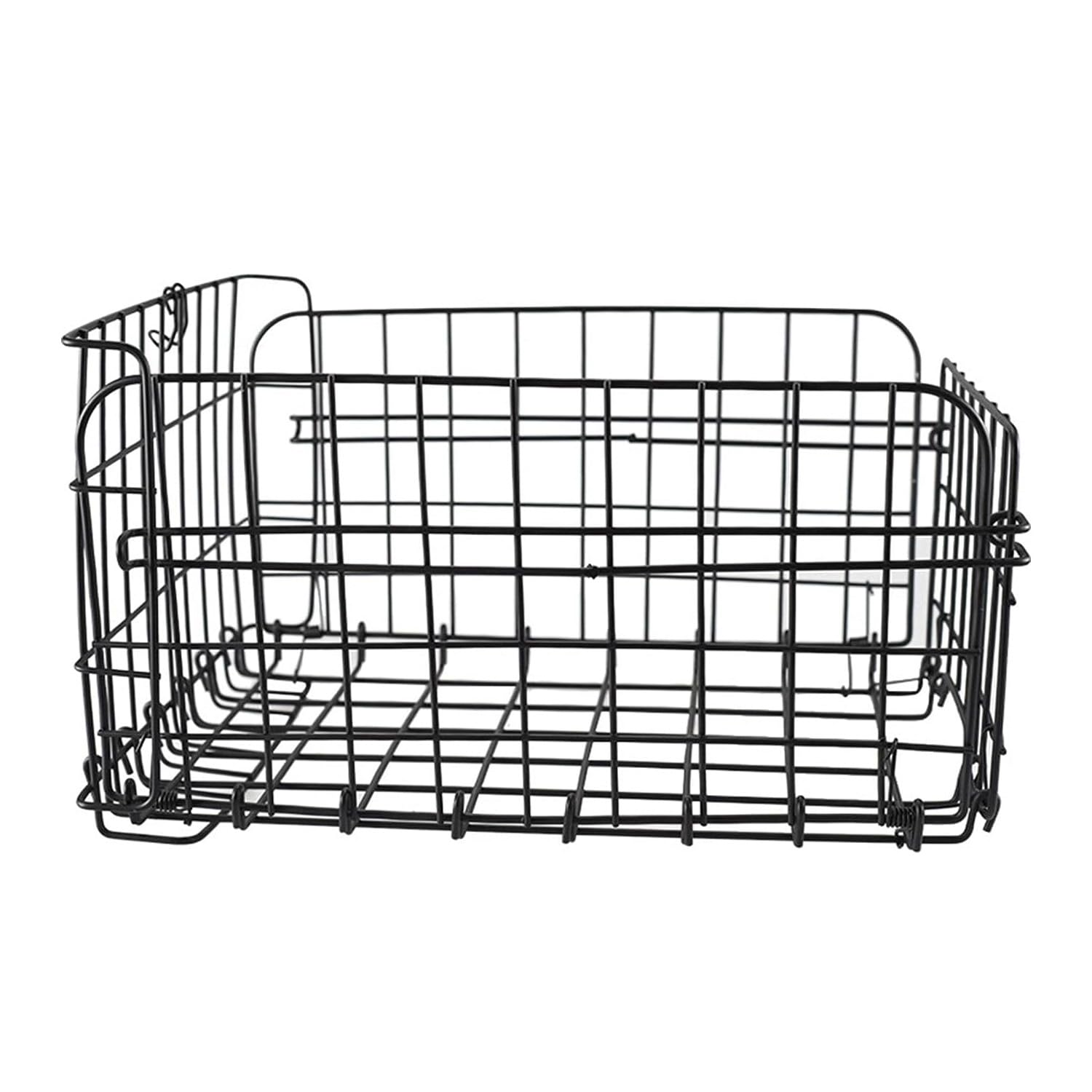 Amazon.com: Reicyfang Folding Rear Bike Basket Wire Mesh Fold-Up ...