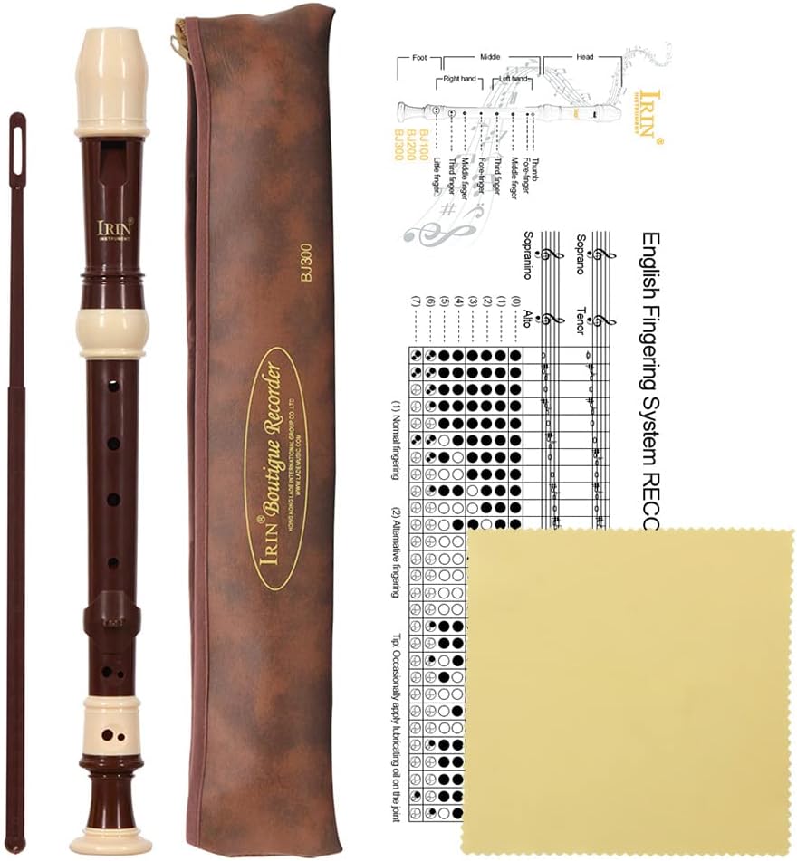 Aulos 205A Descant Recorder, Brown : Amazon.co.uk: Musical Instruments & DJ