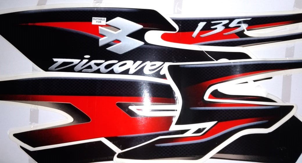 Discover 135 Modified Sticker