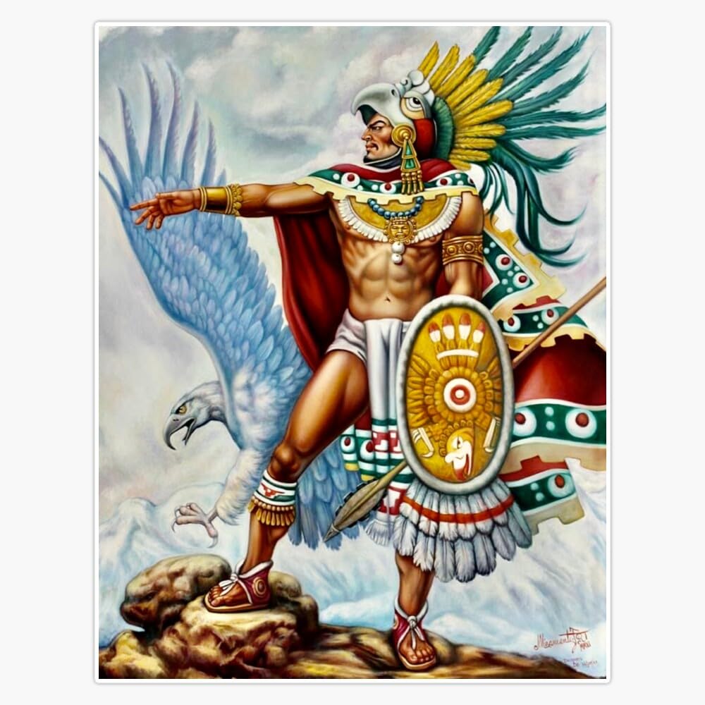 Amazon.com: Aztec Warrior Sticker Vinyl Decal Bumper Sticker 5"