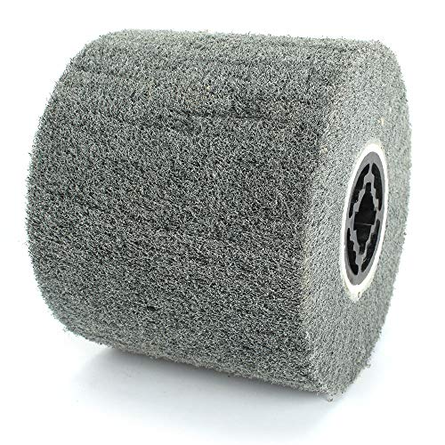Snapklik.com : Non Woven Wire Drawing Flap Wheel 120x100mm Abrasive ...