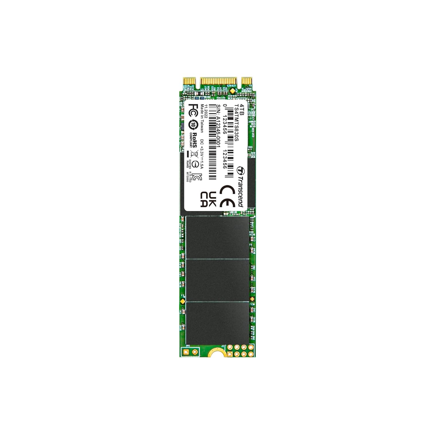 Amazon.in: Buy Transcend 4TB M.2 2280 Internal (SSD) Solid State Drive | SATA III 6Gb/s SSD | 3D ...