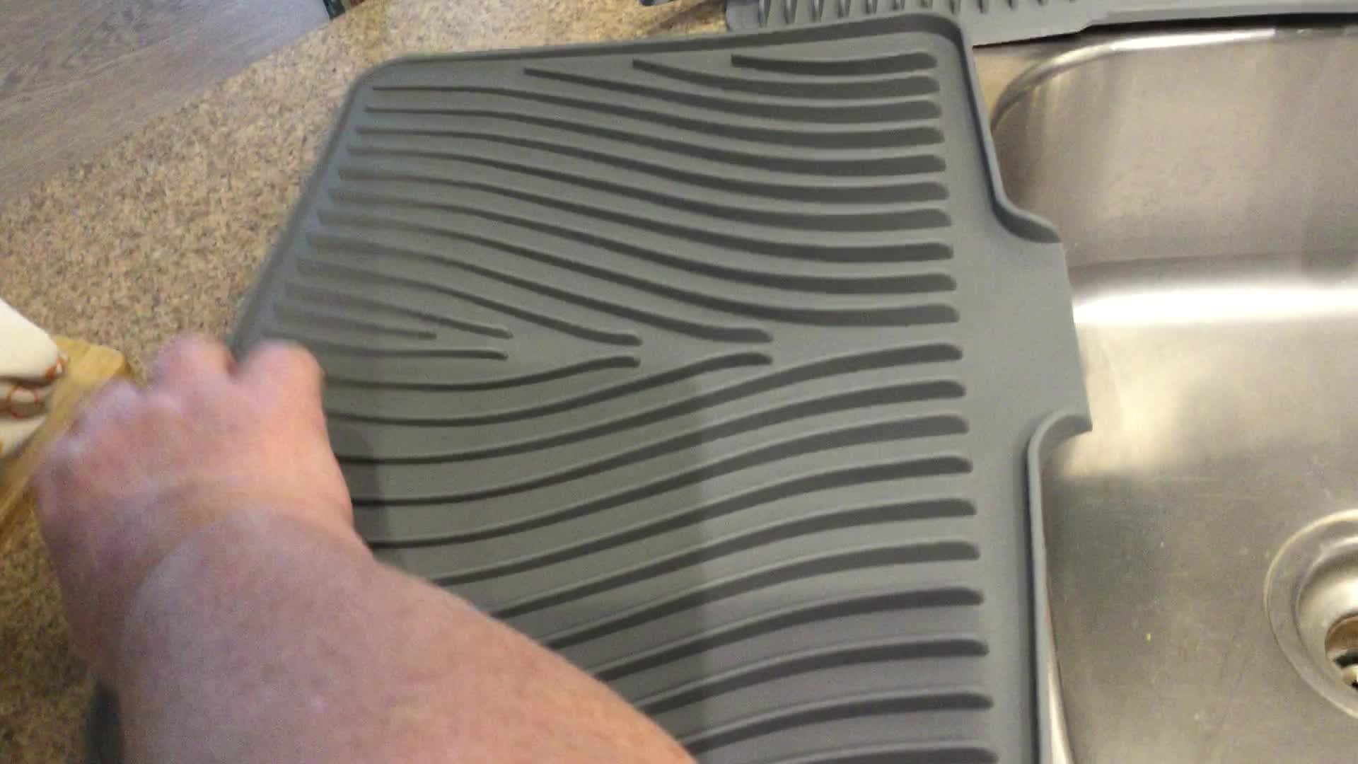Watch Has deep grooves that collect water well, but doesn't drain the ...