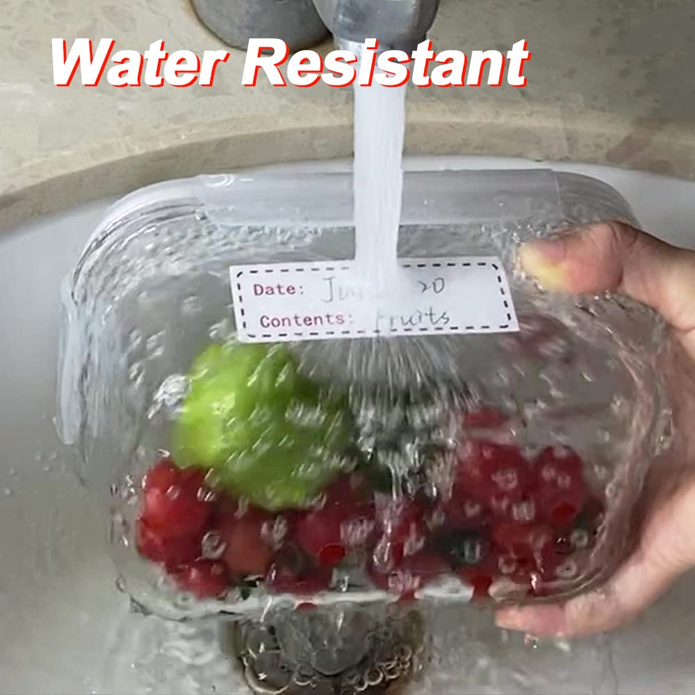 Snapklik.com : 320pcs Removable Freezer Labels, 1 X 3 Inch Food Storage ...