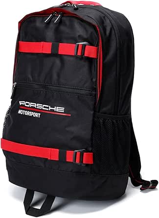 Porsche Motorsport backpack, black, adjustable straps, official ...