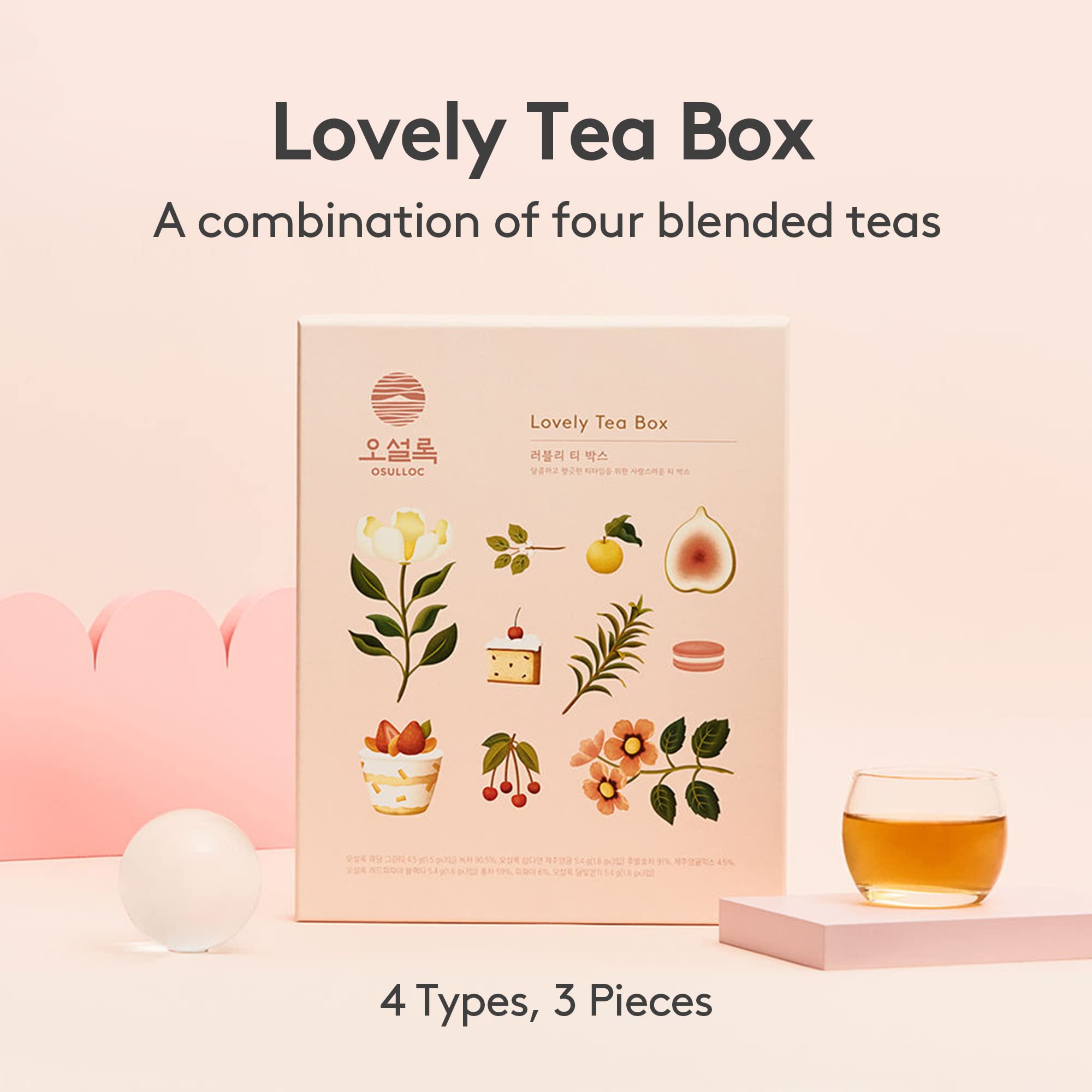 Snapklik.com : OSULLOC Lovely Tea Gift Box Set