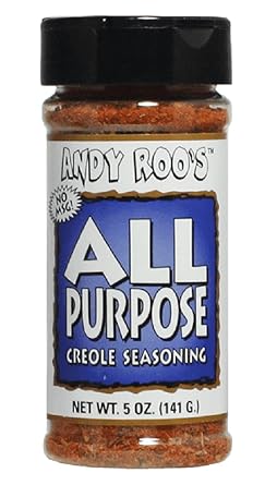 Amazon.com : Andy Roo's All Purpose Creole Seasoning, 5 Ounce Shaker ...