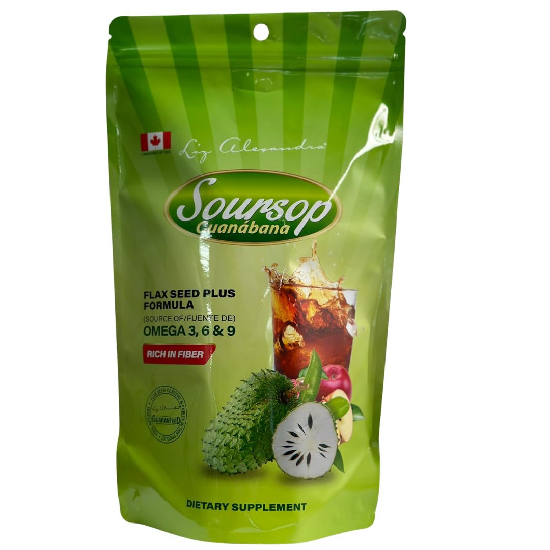 Amazon.com : LIZ ALEXANDRA Linaza Plus Soursop Guanabana16 oz - Flax ...