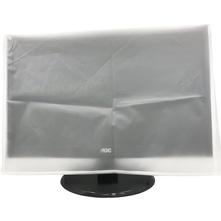 Amazon.com: Monitor Dust Cover, LED/LCD Antistatic Vinyl Flat-Screen ...