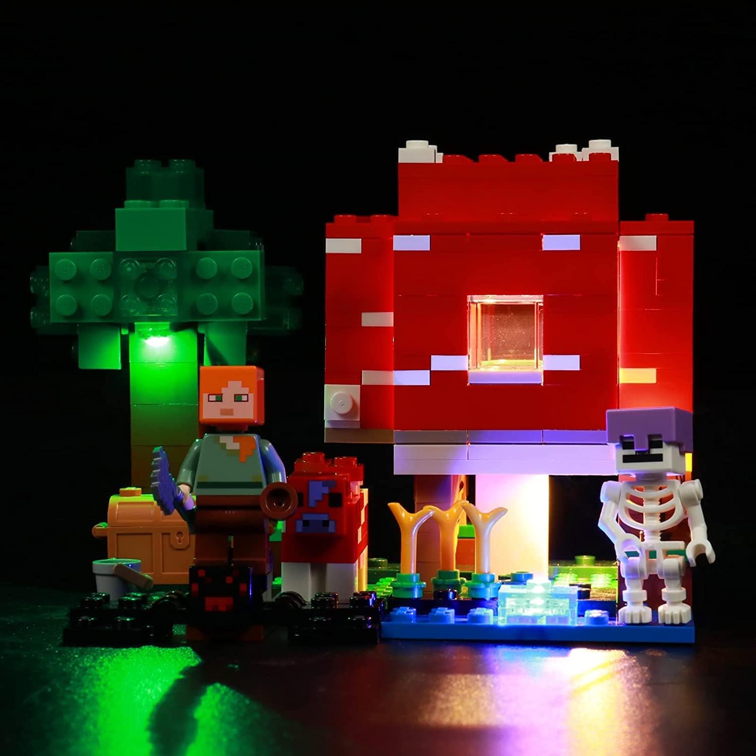 Amazon.com: BrickBling LED Light Compatible with Lego Mushroom House ...