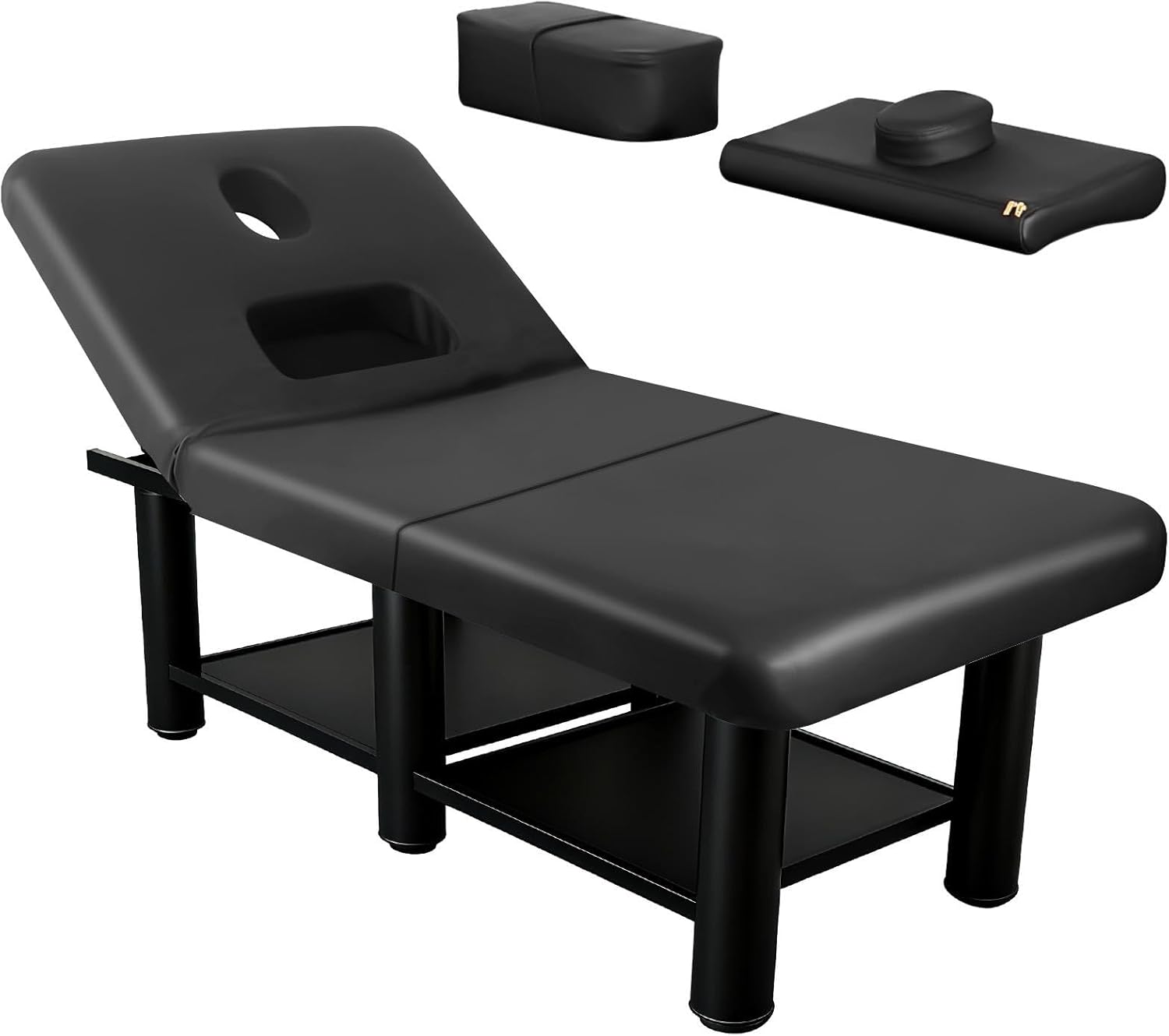 Amazon.com: Heavy Duty Wide Stationary Massage Table, Spa Facial ...