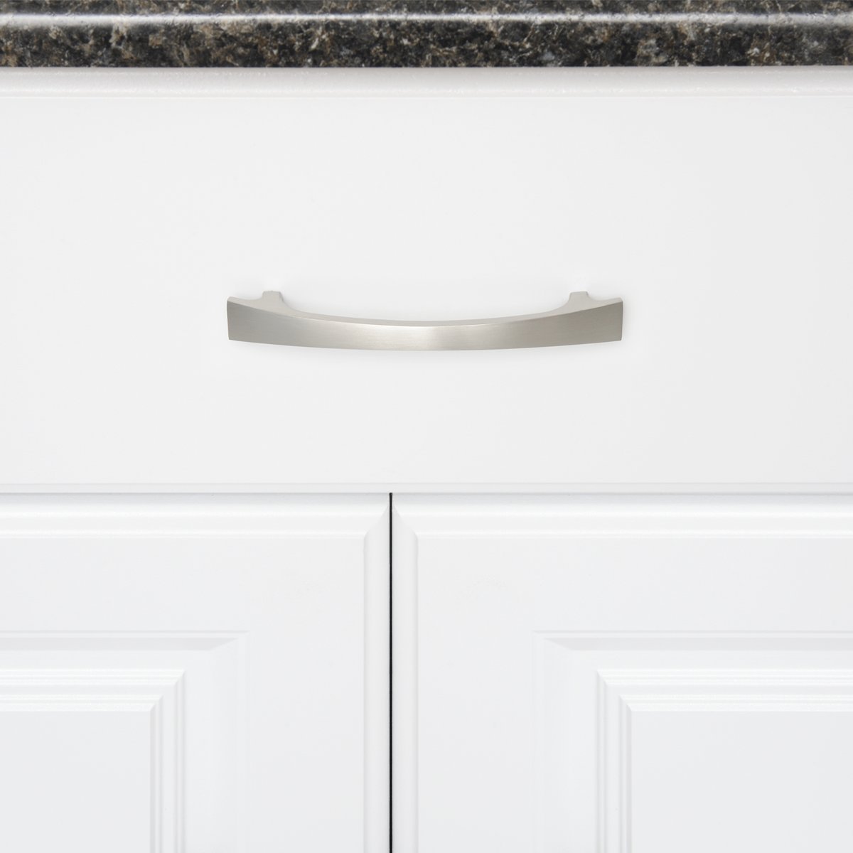 Amazon Basics Thick Modern Curved Cabinet Handle, 6.5-inch Length (5 ...