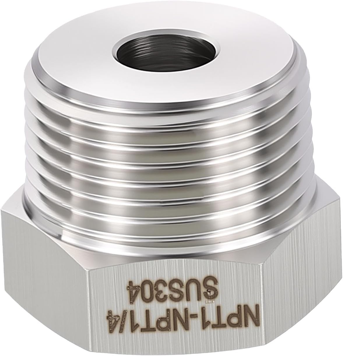 Amazon.com: Rebower 1 Pack 304 Stainless Steel Male to FeMale Adapter ...