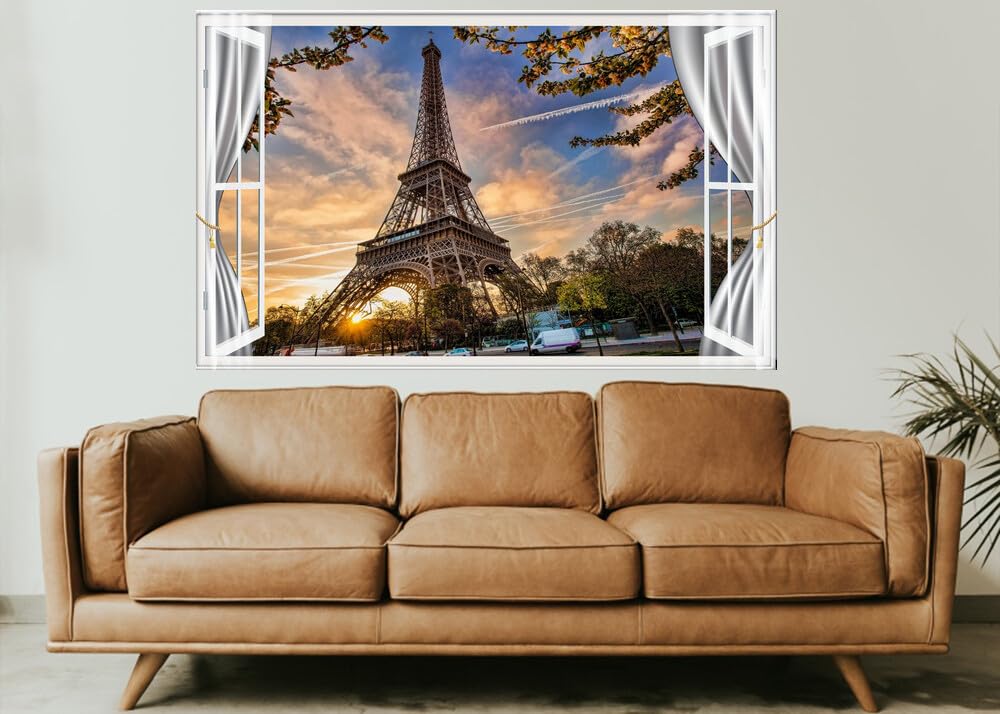 Buy JVERF - JZZE04145 France Paris Eiffel Tower| Self-Adhesive Open ...