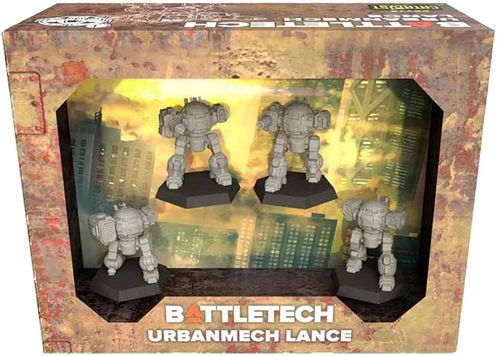Amazon.com: Battletech UrbanMech Lance Force Pack by Catalyst Game Labs ...