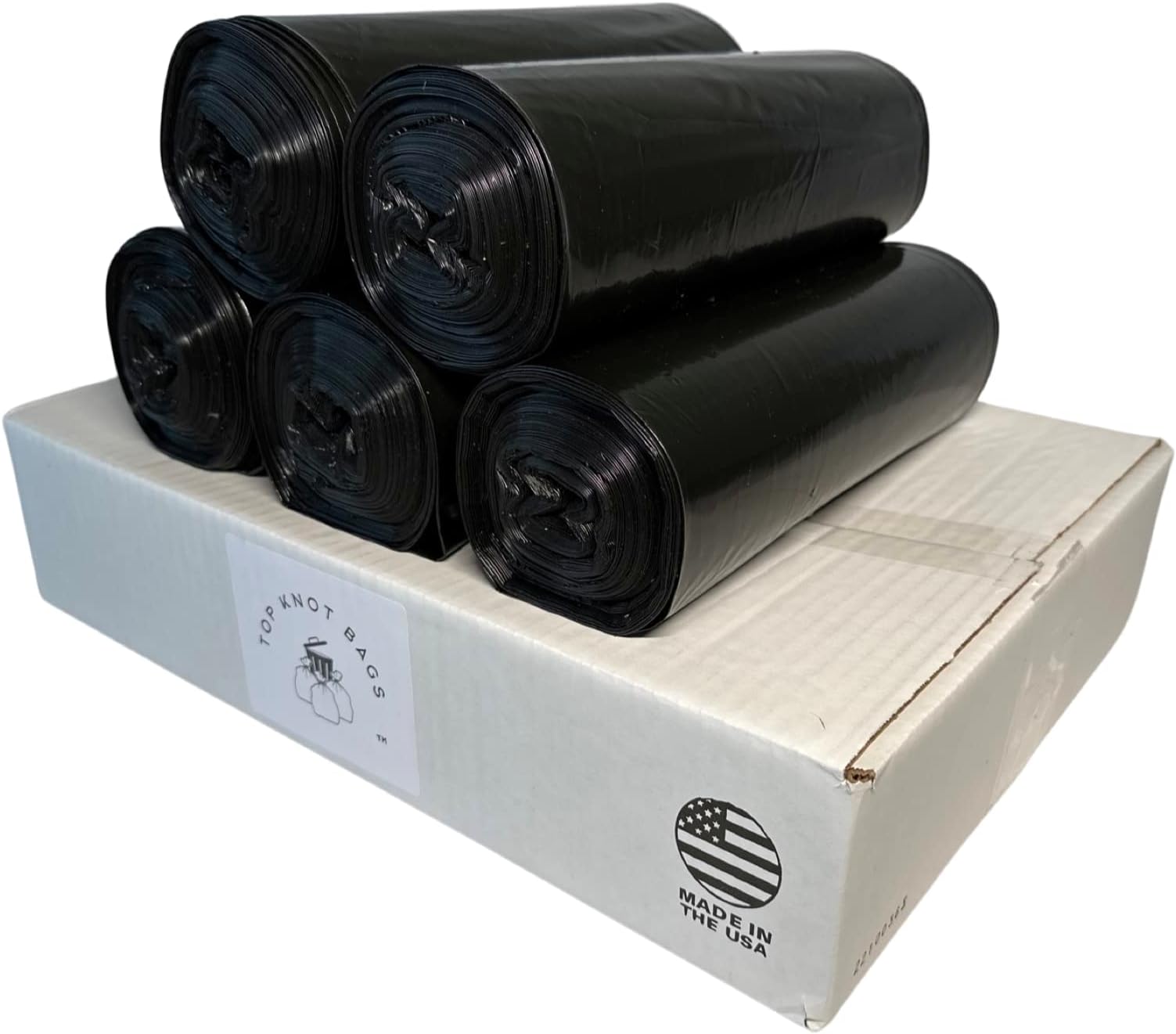 Amazon.com: Hefty Extra Large Black Trash Bags for Curbside Bins, 45 ...