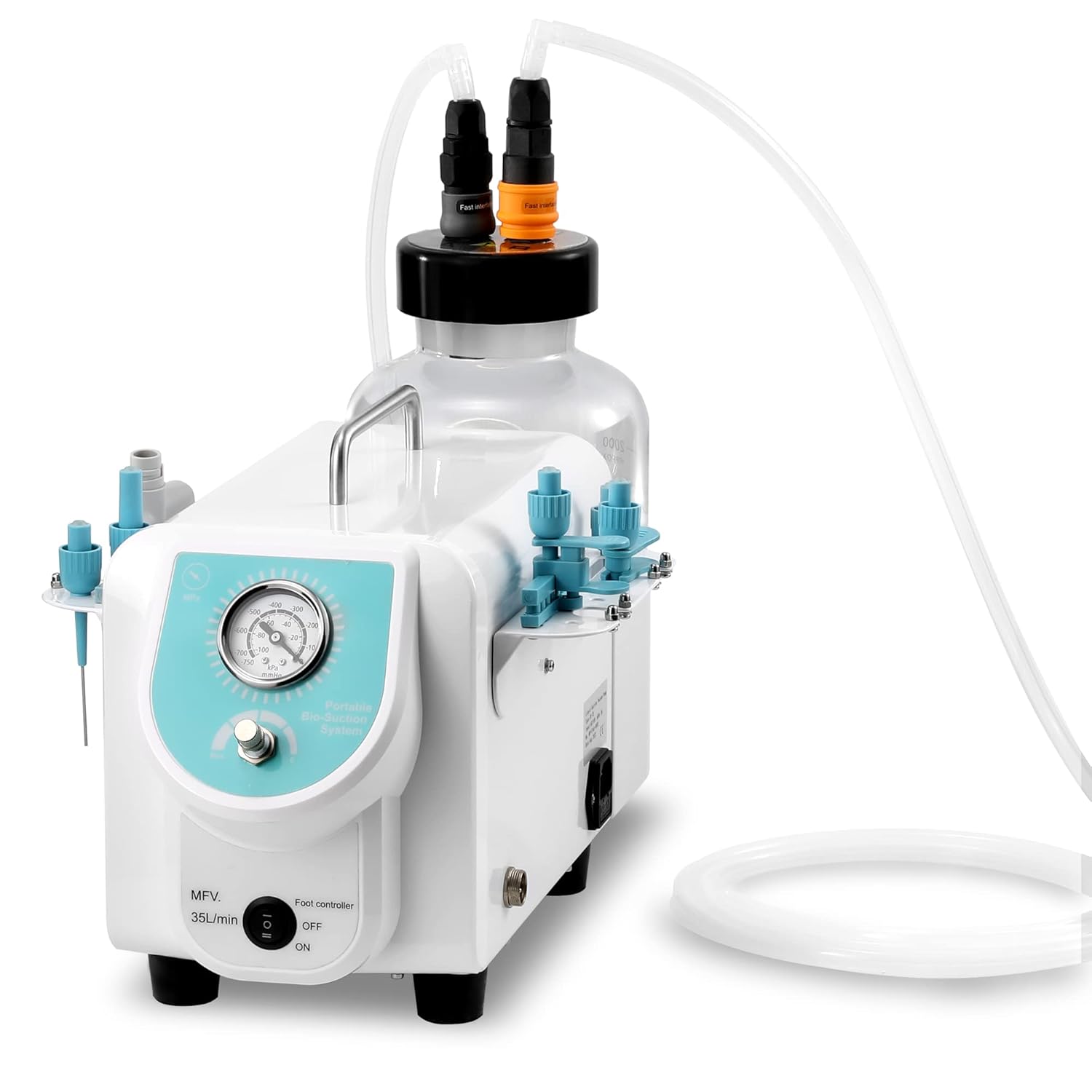 Mxmoonfree 2-in-1 Lab Vacuum Cell Culture Aspiration System 35L/min ...
