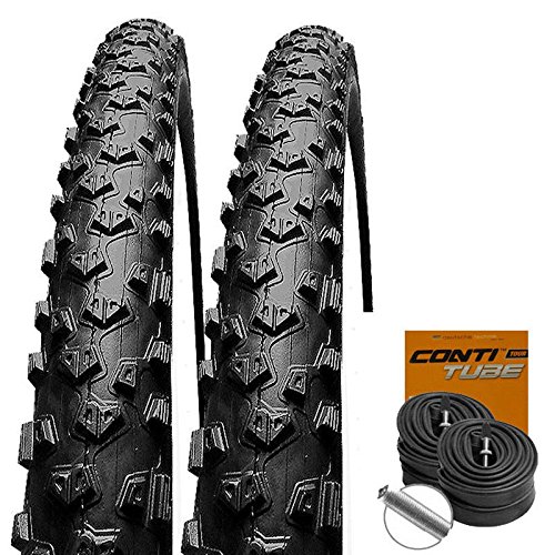 Set 2x Impac Ridgepac Bicycle Tyres 20x2 00 Lug Tread | Desertcart INDIA
