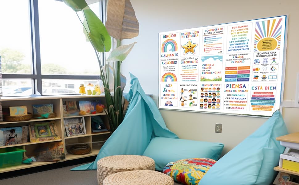 Hispanic Heritage Month Banner 9 Calming Corner Classroom Posters For ...