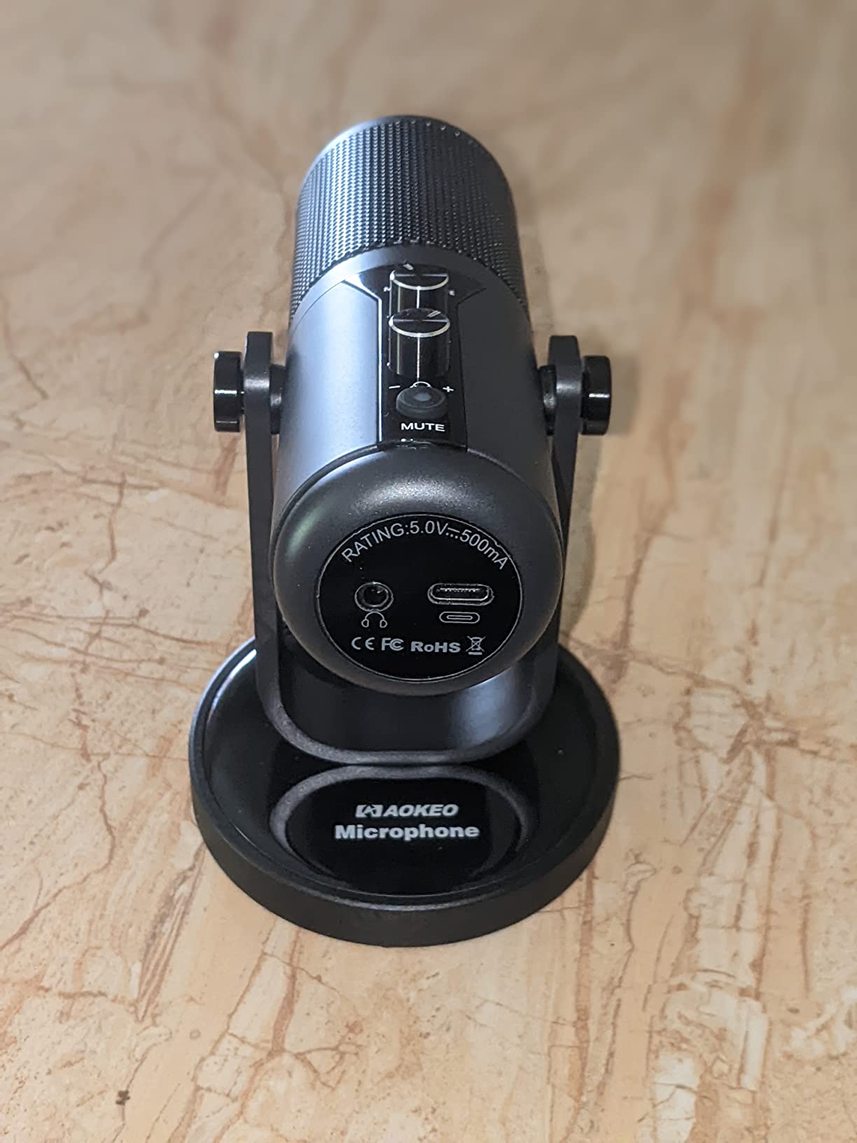 $7/mo - Finance Aokeo USB Microphone Computer Condenser Gaming Mic for ...