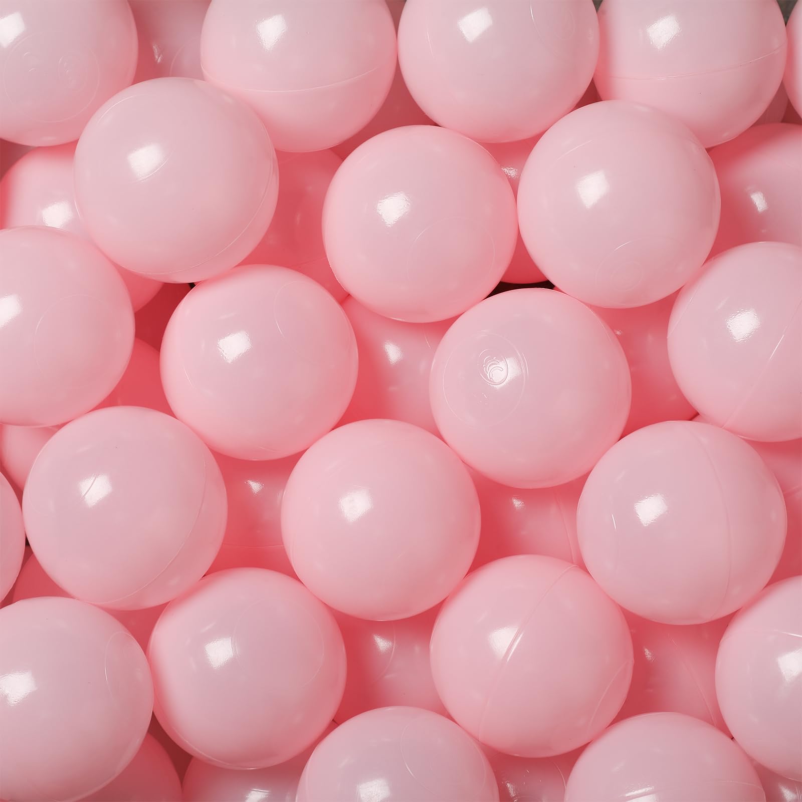 Honoson 100 Pieces Plastic Ball 2.16 Inch Crush Proof Ocean Balls Ball ...