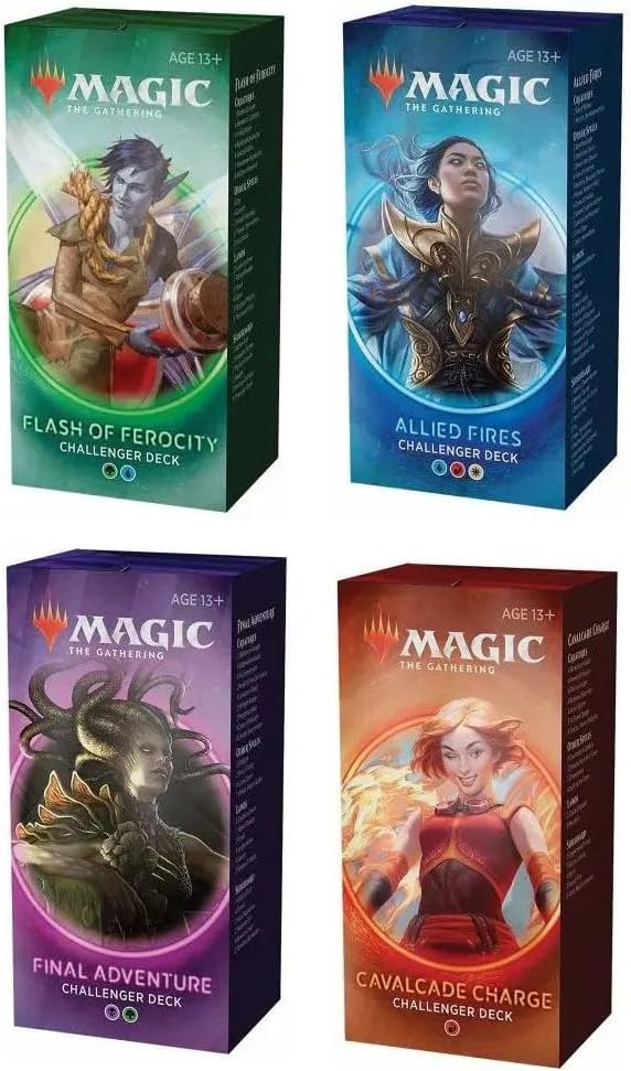 Amazon.com: Magic The Gathering - Challenger Deck 2020 - Set of 4 ...