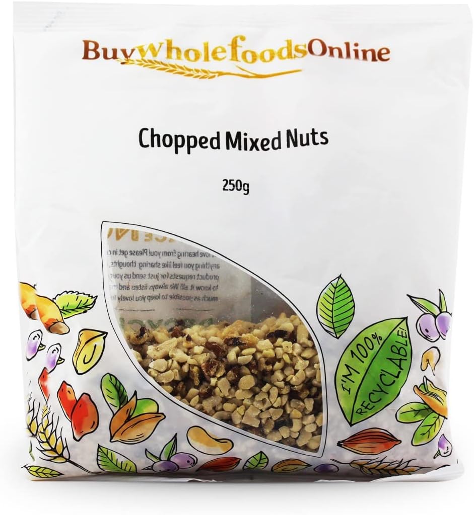Mixed Nuts Chopped 250g (BWFO) : Amazon.co.uk: Grocery