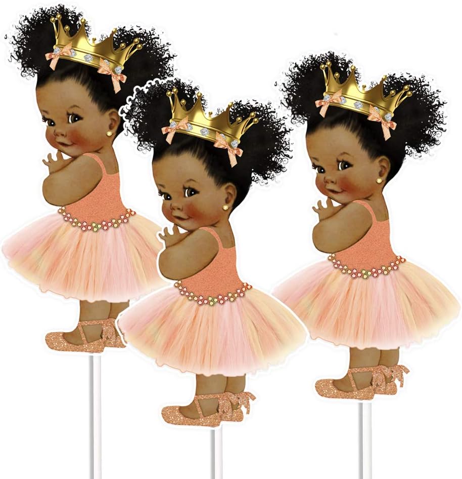Amazon.com: Purple Little Princess Table Decoration Centerpieces, Set ...